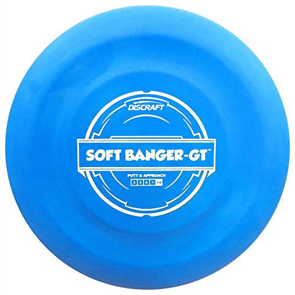 Discraft Putter Line Soft Banger GT Putt and Approach Golf Disc [Colors ...