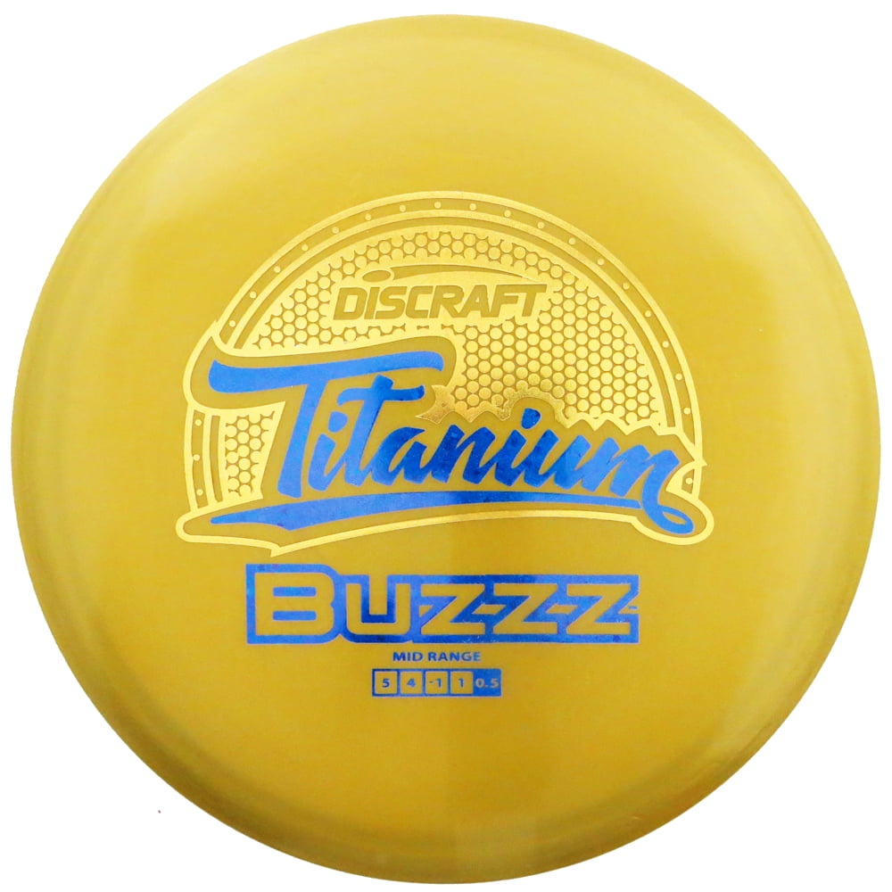 Discraft Titanium Buzzz Midrange Golf Disc Colors may vary - 173-174g - Walmart.com