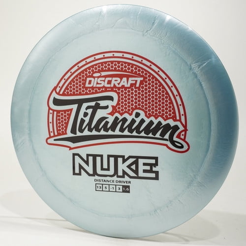 Discraft Titanium Nuke Disc Golf Distance Driver, Pick Color/Weight ...