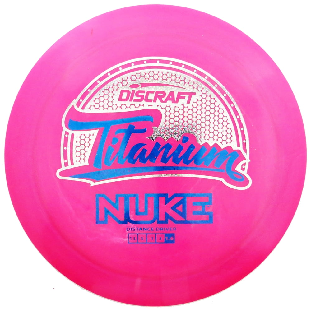 Discraft Titanium Nuke Distance Driver Golf Disc - 167-169g - Walmart.com