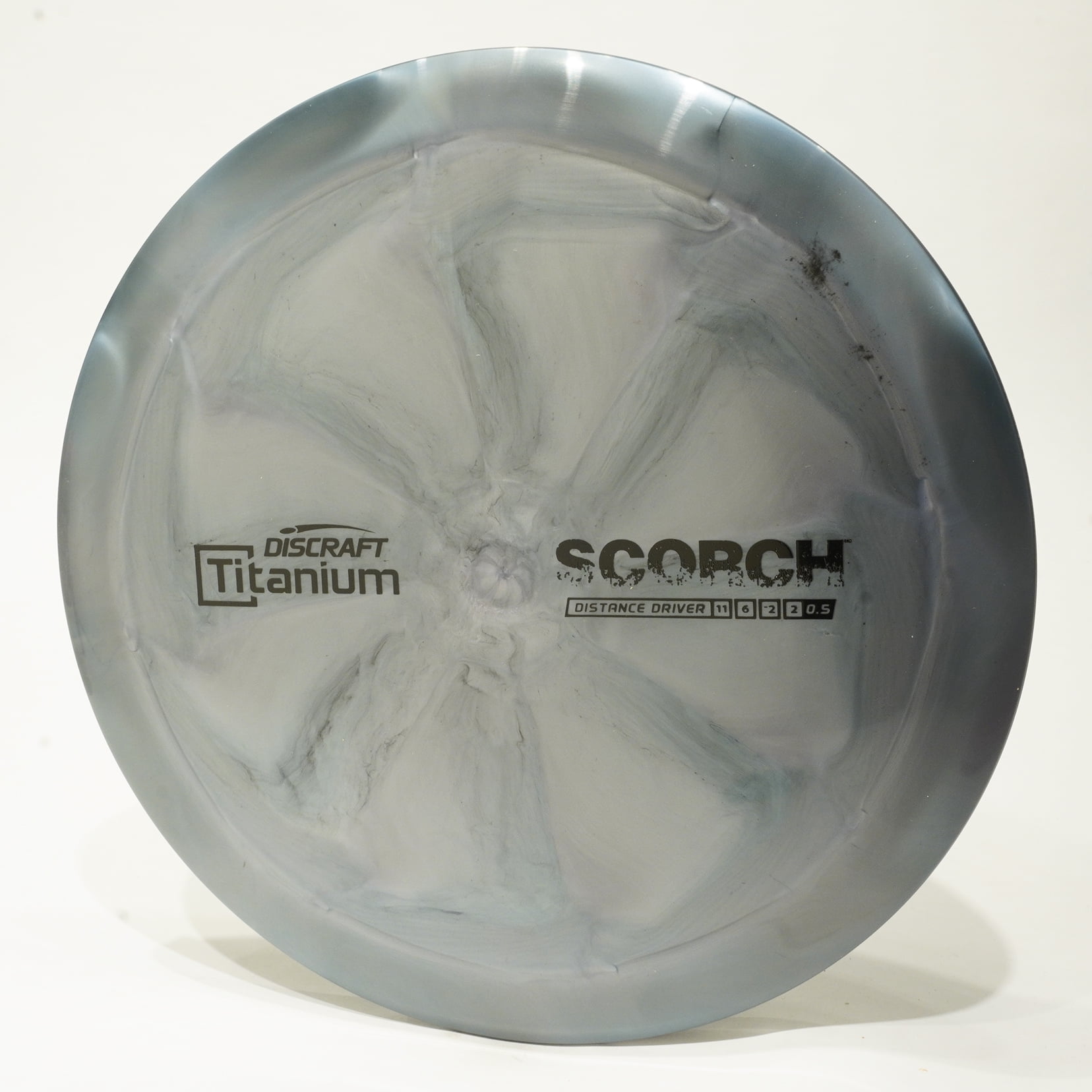 Discraft Titanium Scorch (New Blend) (173-174g Gray Swirly w/ Black ...