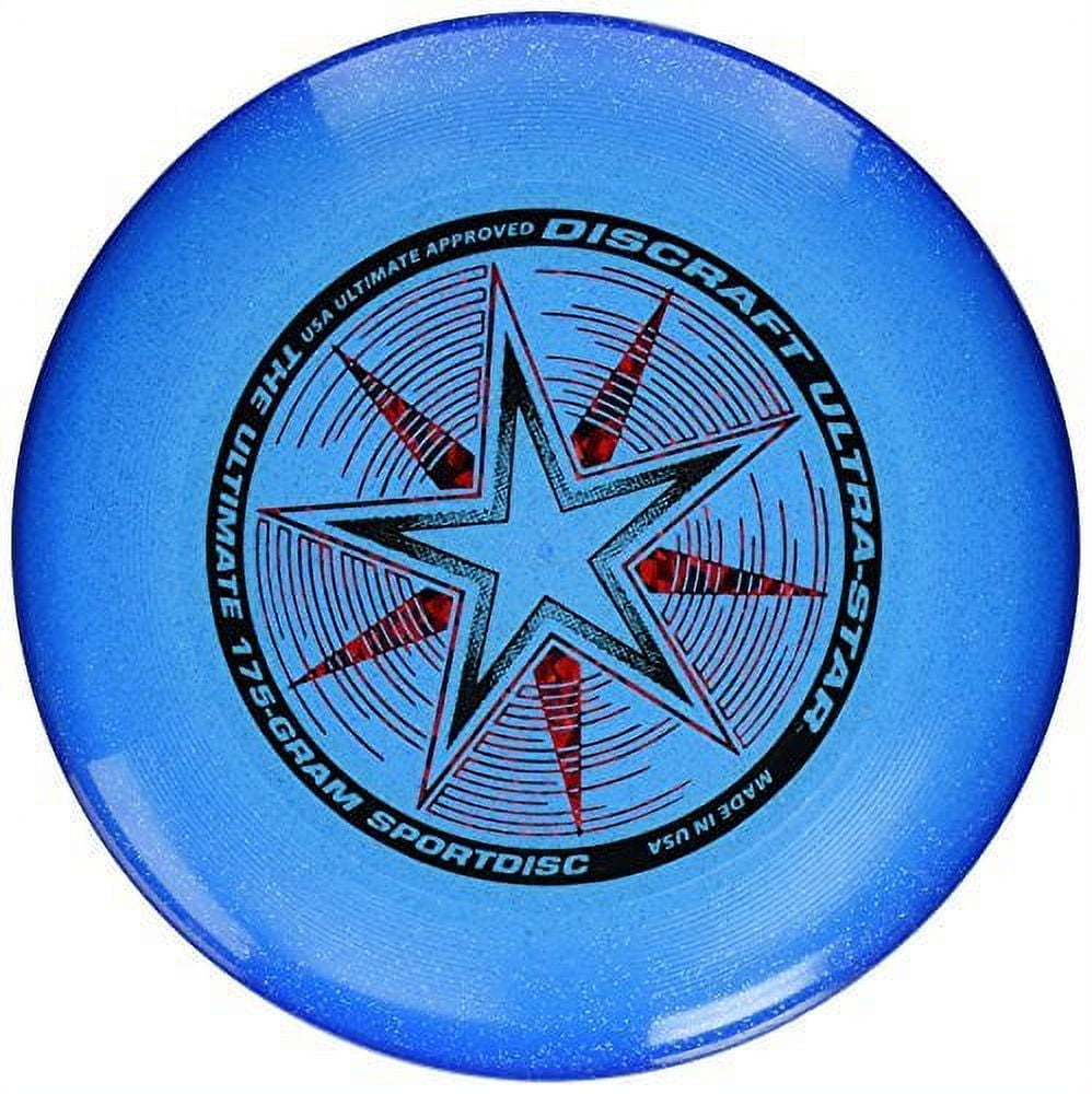 Discraft UltraStar 175g Ultimate Disc - Blue Sparkle - Walmart.com