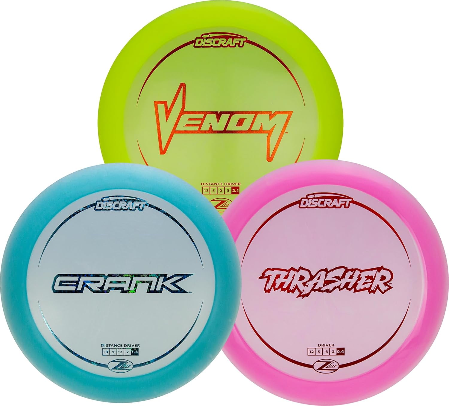 Discraft Z Lite Three Pack – Lightweight Disc Golf Set | Perfect for ...