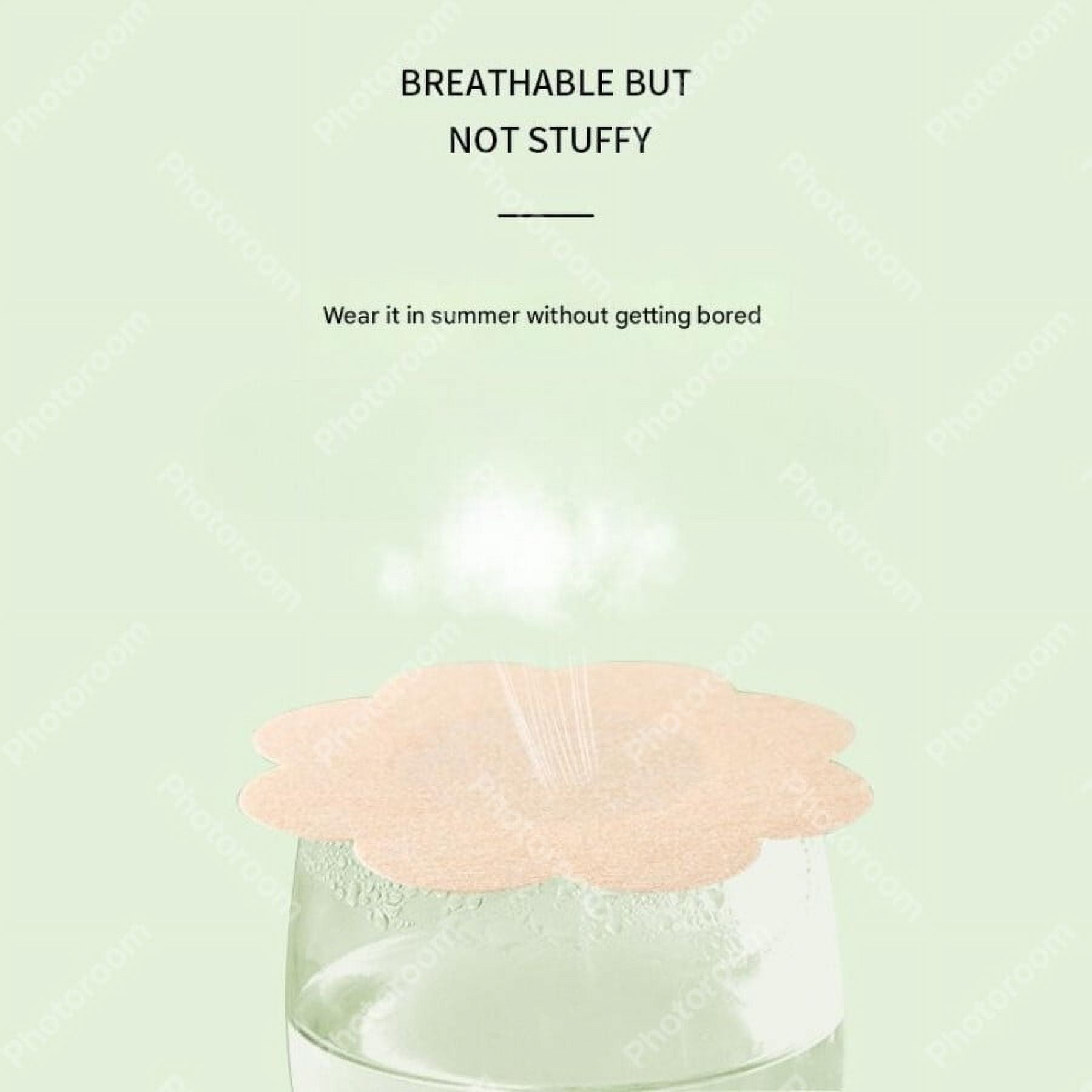 Discreet Nipple Stickers Ultra Thin Breathable Pasties No Show Anti ...