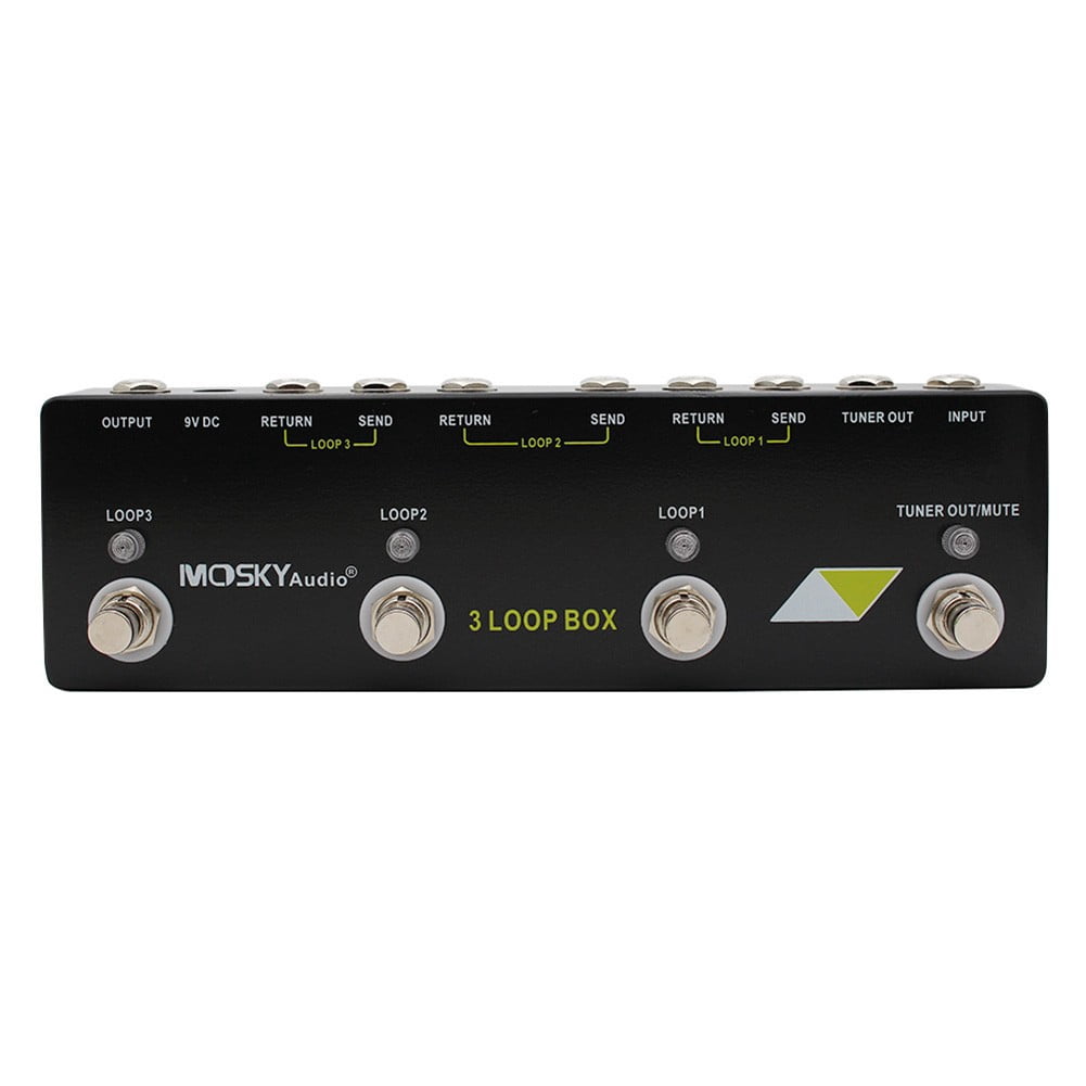Discreet Tuner Mute Switch Looper Pedal True Bypass Pedal Guitar Loop ...