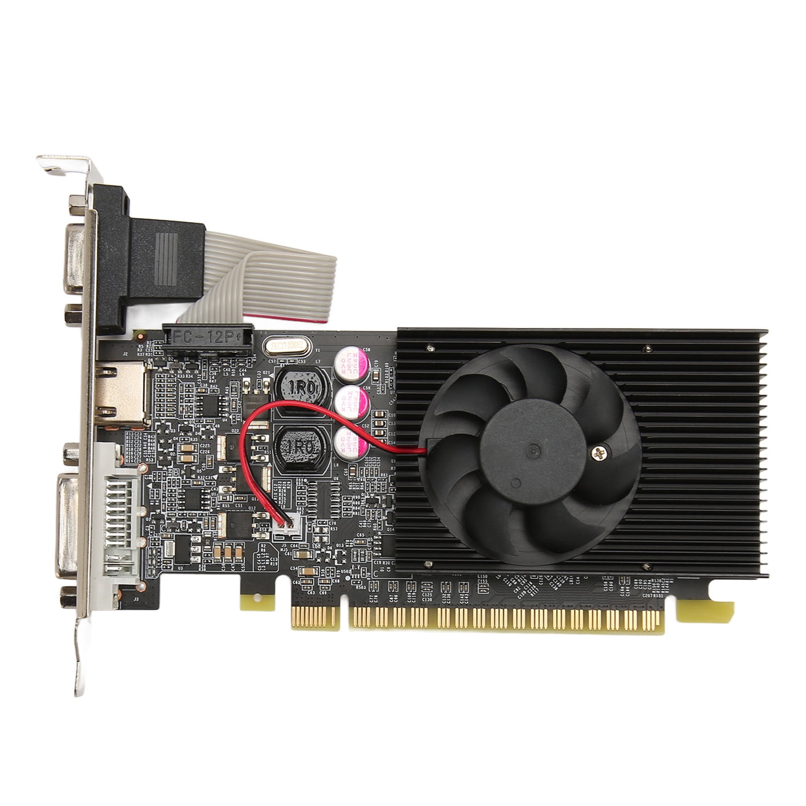 Discrete Graphics Card 64bit 1GB PCI Express 2.0 X 16 DVI VGA HD ...