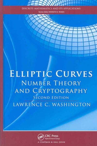 Pre-Owned Discrete Mathematics and Its Applications: Elliptic Curves ...