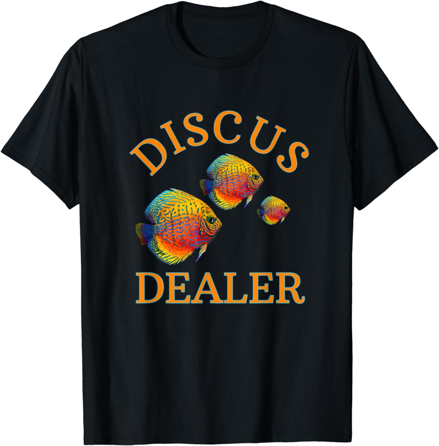 Discus Dealer Breeder Aquarium Fish Discus Keeper Fish Tank T-Shirt ...