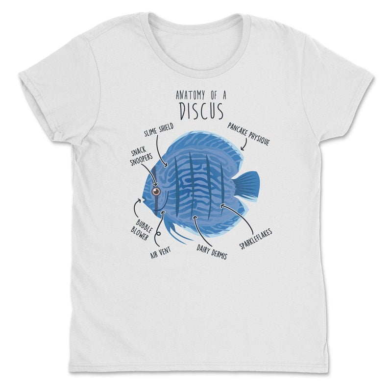 Discus Fish Tropical Tank Shirt, Aquarium Lover Gift, Funny Pet Fish ...