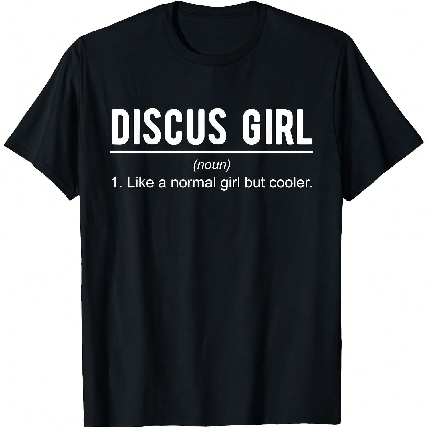 Discus Girl Definition Discus Tow Discus Tower T-Shirt. - Walmart.com