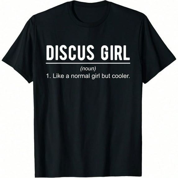 Discus Girl Definition Discus Tow Discus Tower T-Shirt. - Walmart.com
