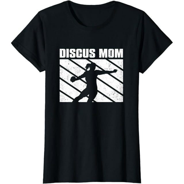 Discus Mom Track And Field Discus Throwing Athlete Thrower T-Shirt ...