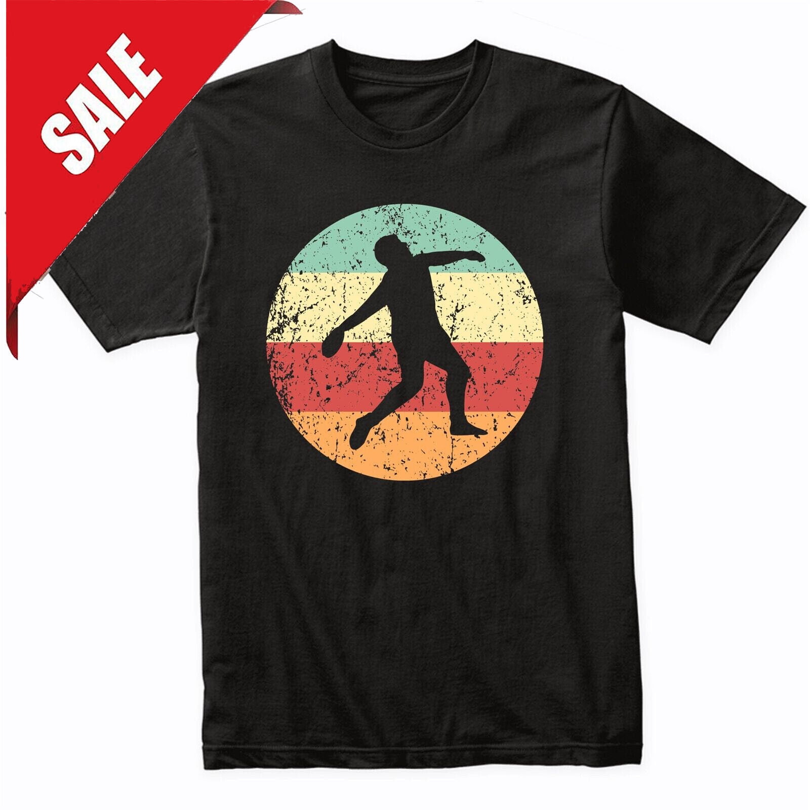 Discus Throw Shirt - Vintage Retro Track And Field T-Shirt - Retro ...