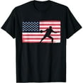 Discus Thrower American Flag Track And Field Throwing Discus Funny ...