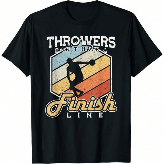 Discus Towers Have No Finish Lines Discus Towing T-Shirt. - Walmart.com