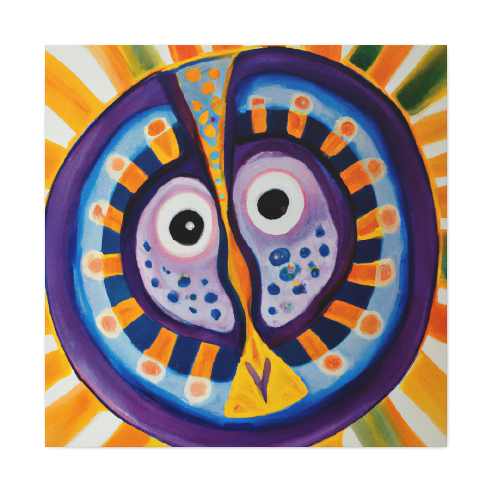 Discus in Flight Art - Canvas - Walmart.com