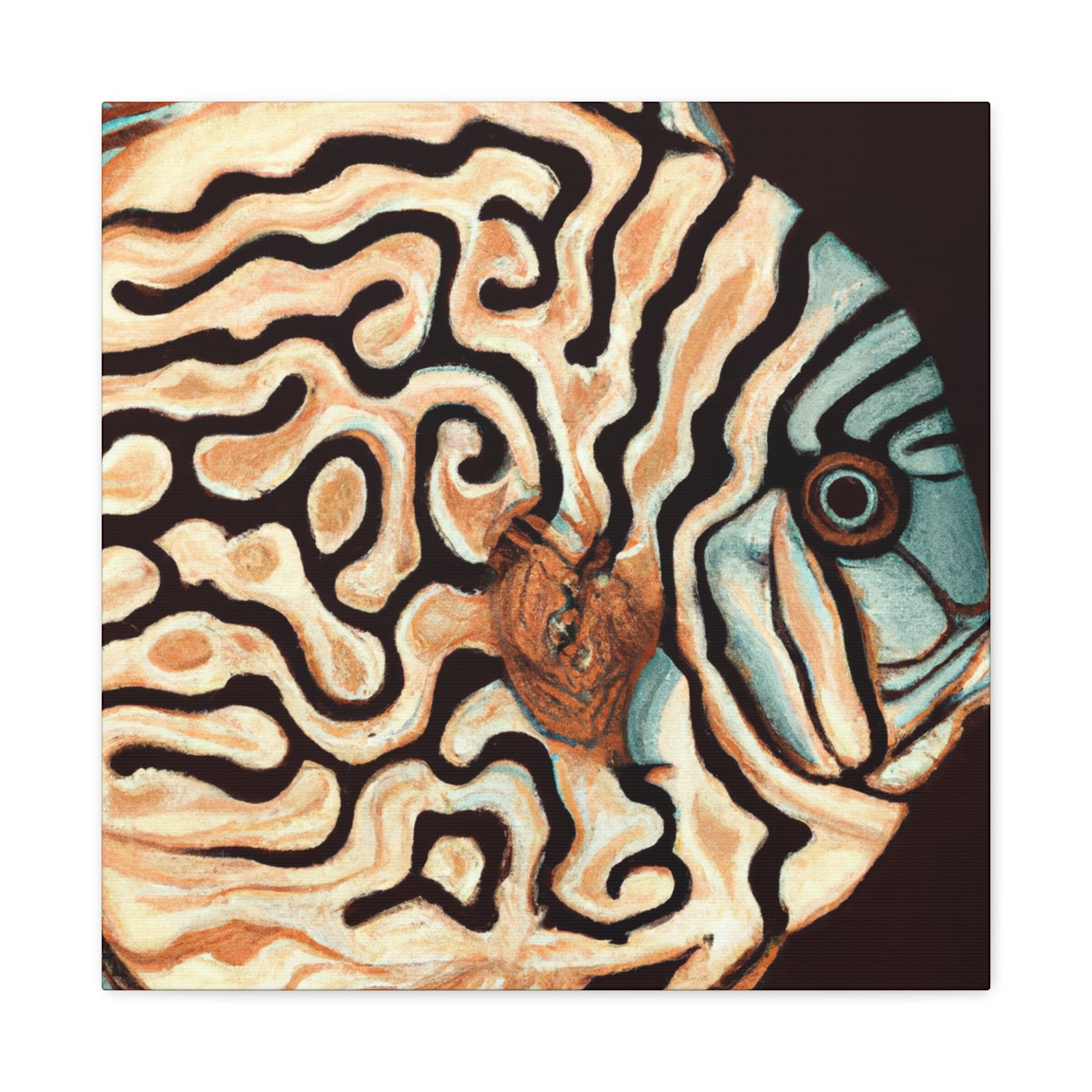 "Discus in Motion " - Canvas - Walmart.com