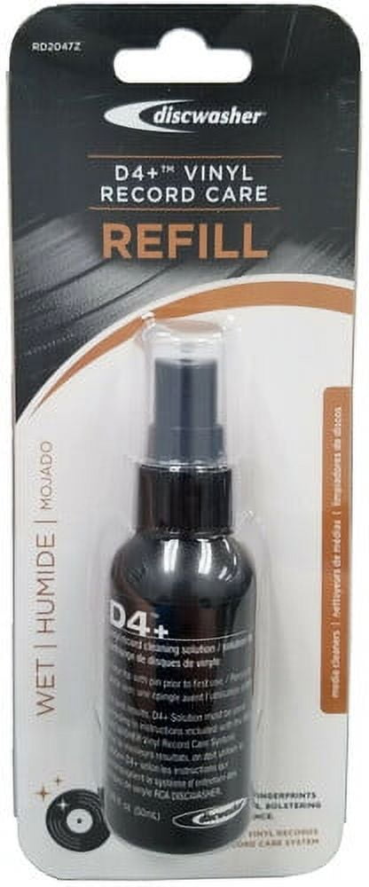 Discwasher D4+ Vinyl Record Care Refill - Walmart.com