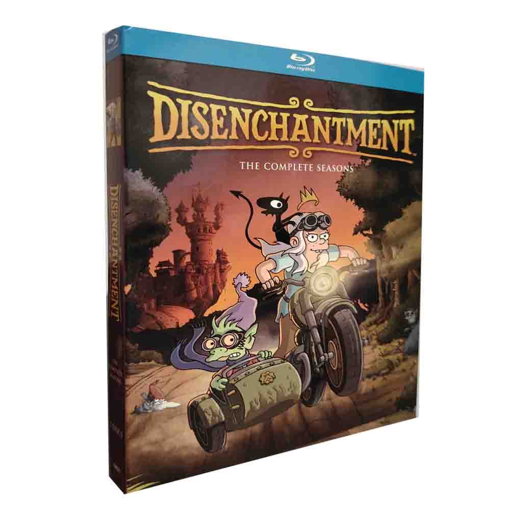 Disenchantment All 5 Seasons Blu-ray Box Set - Netflix Adult Animated ...