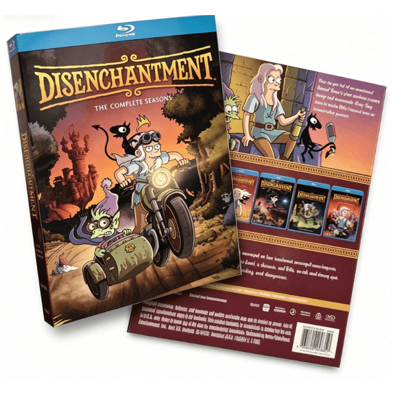 Disenchantment – The Entire Collection (Seasons 1–5, 5 BR Discs ...