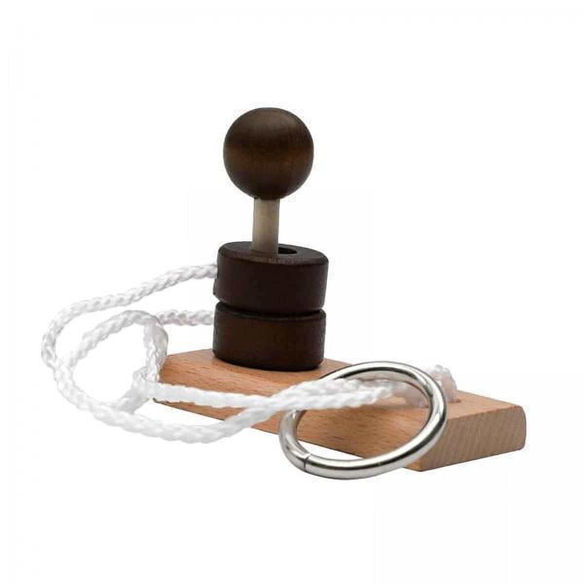 Disentanglement Puzzle Wooden Rope Puzzle Portable Interactive ...