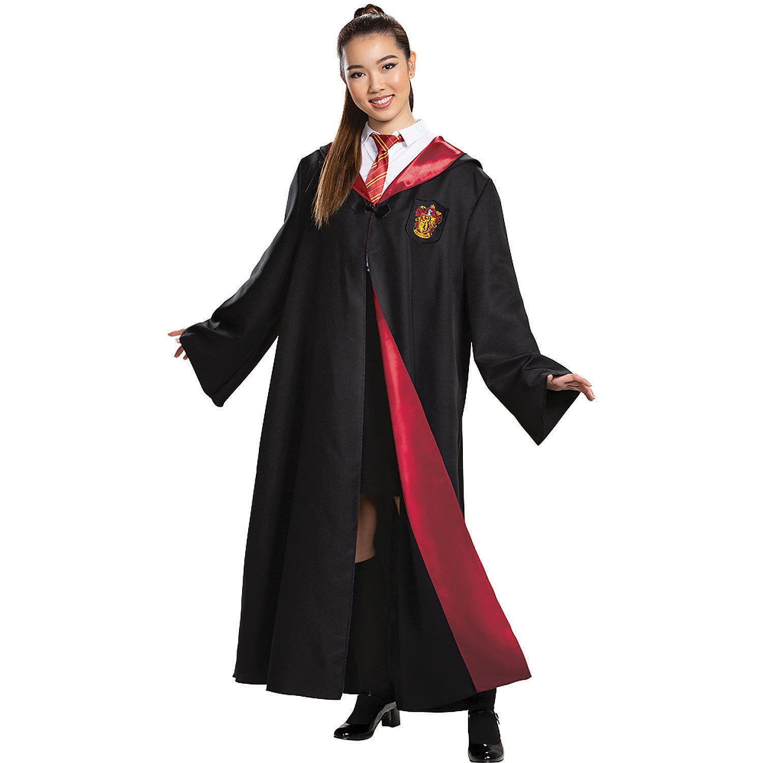Disguise Harry Potter Adult Gryffindor Deluxe Halloween Robe Costume ...
