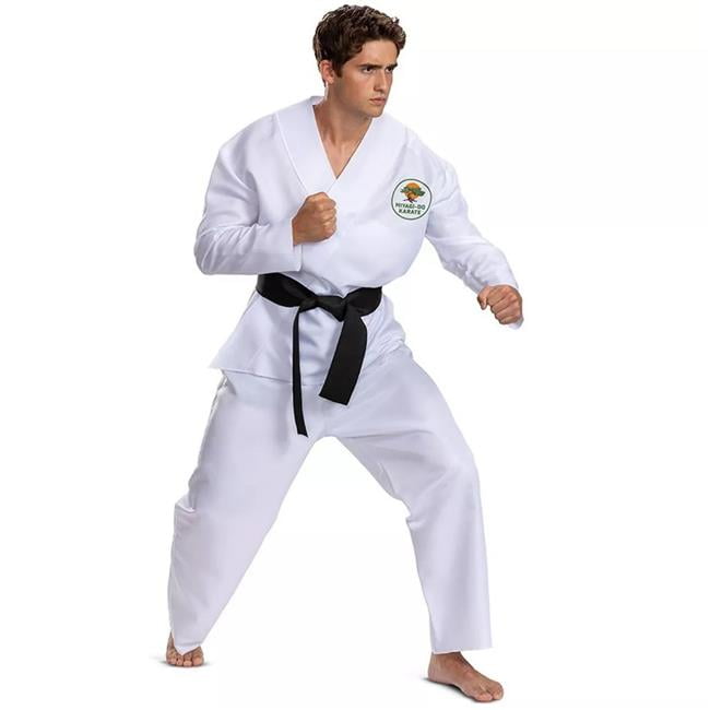 Disguise Adults Classic Cobra Kai Miyagi-Do Costume - Large-Extra Large ...