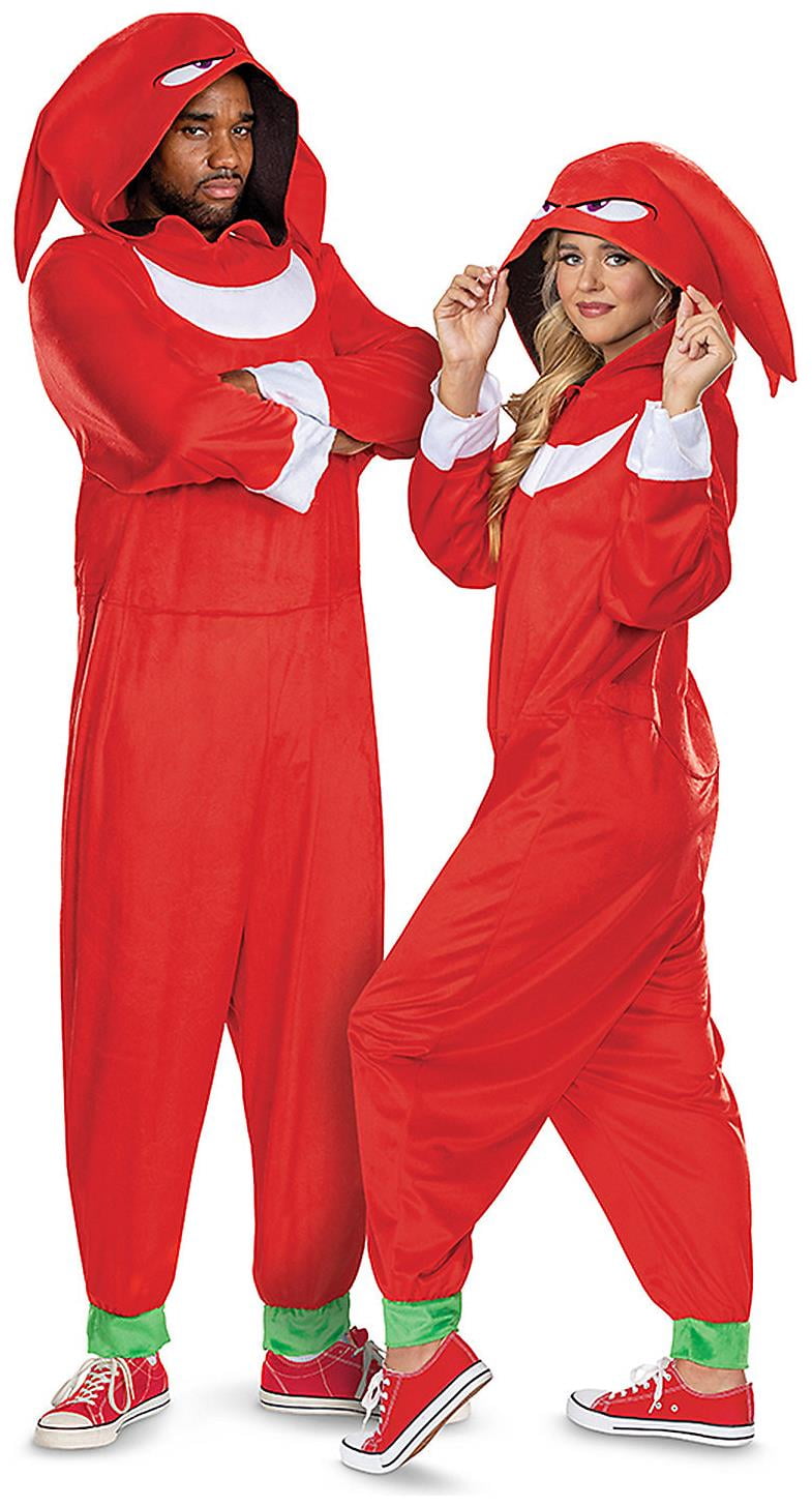 Disguise Adults Sonic The Hedgehog 3 Knuckles The Echidna Costume for ...