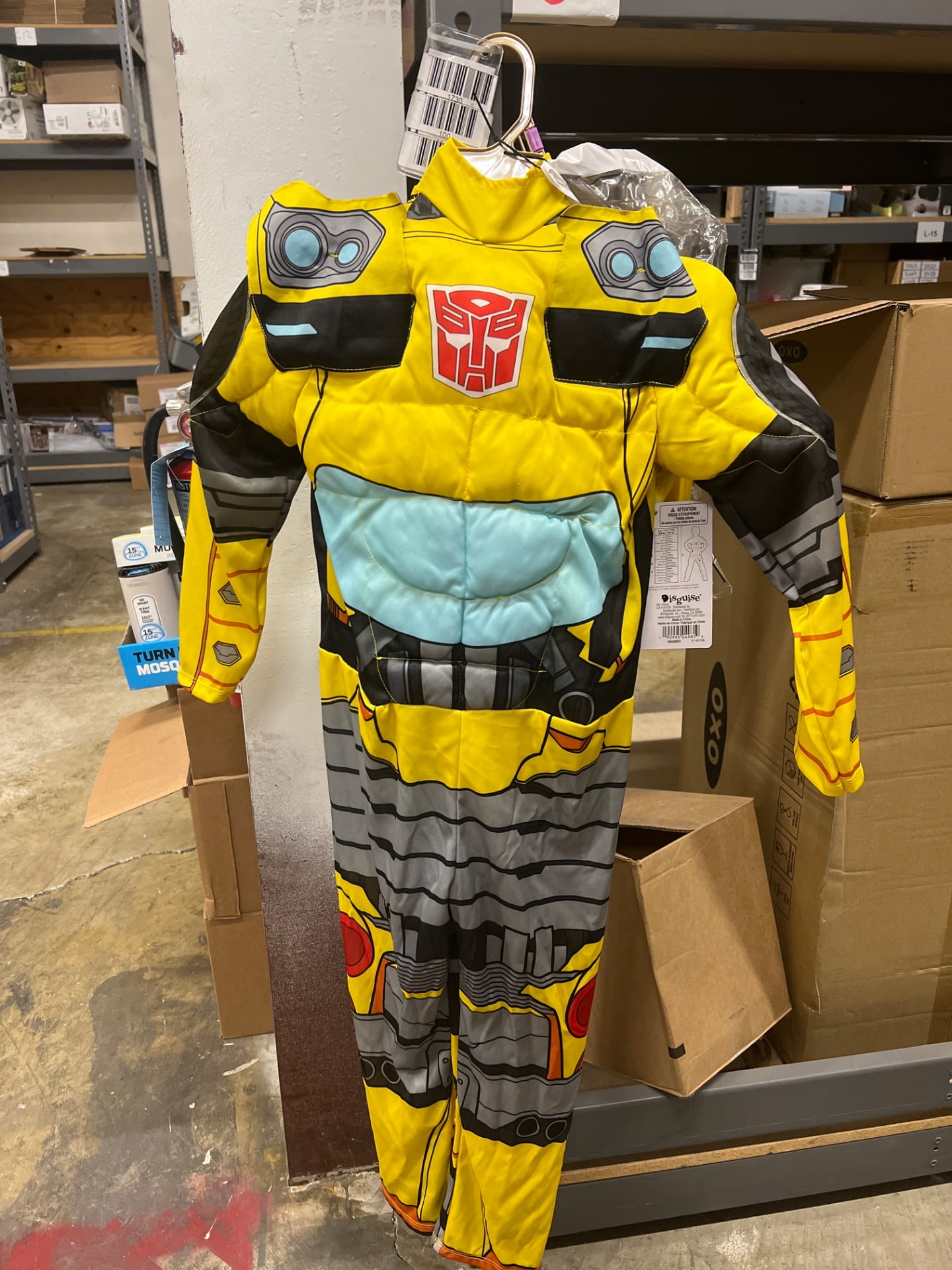 Disguise Kids Transformers Bumblebee Evergreen Inflatable Halloween ...