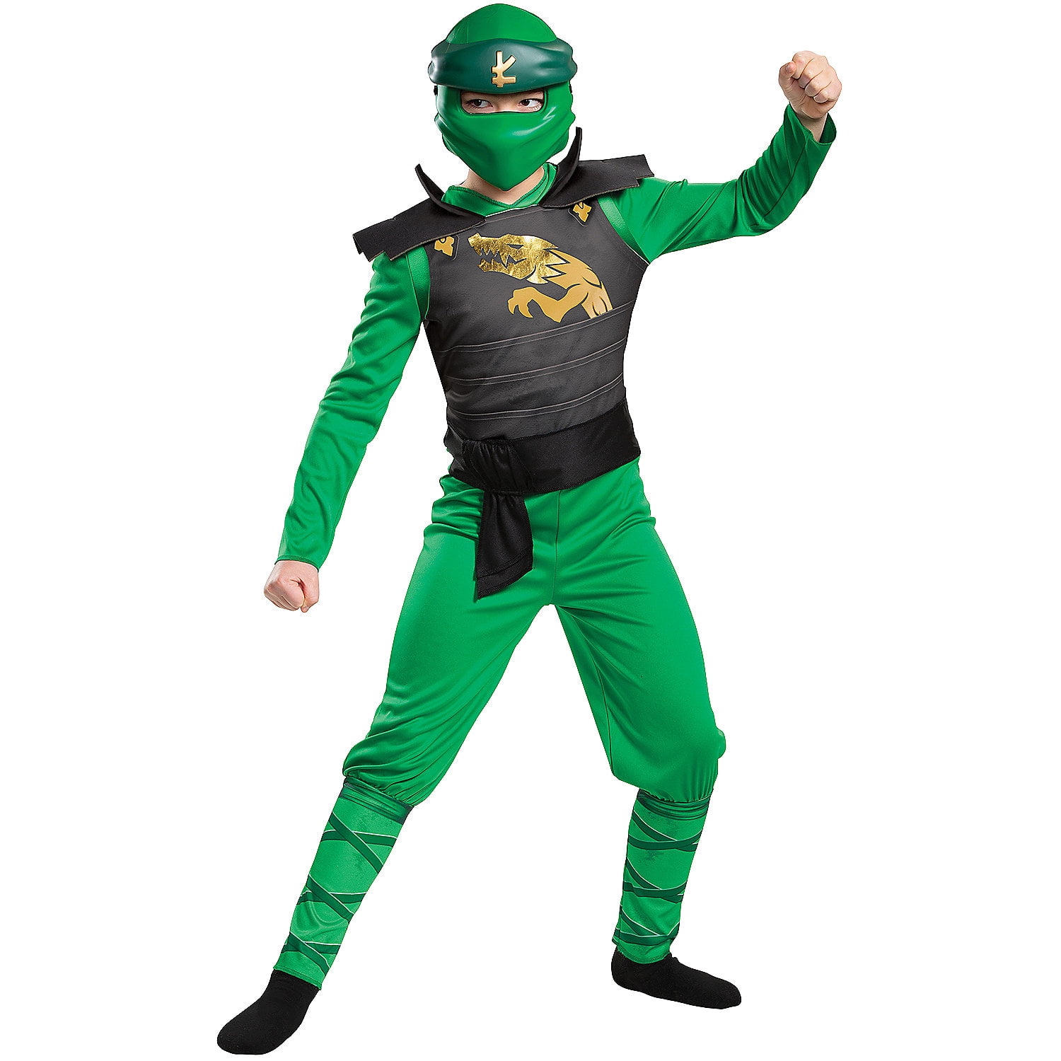 Disguise Boys' LEGO Ninjago Lloyd Legacy & Kai Ninja Jumpsuit Costume ...