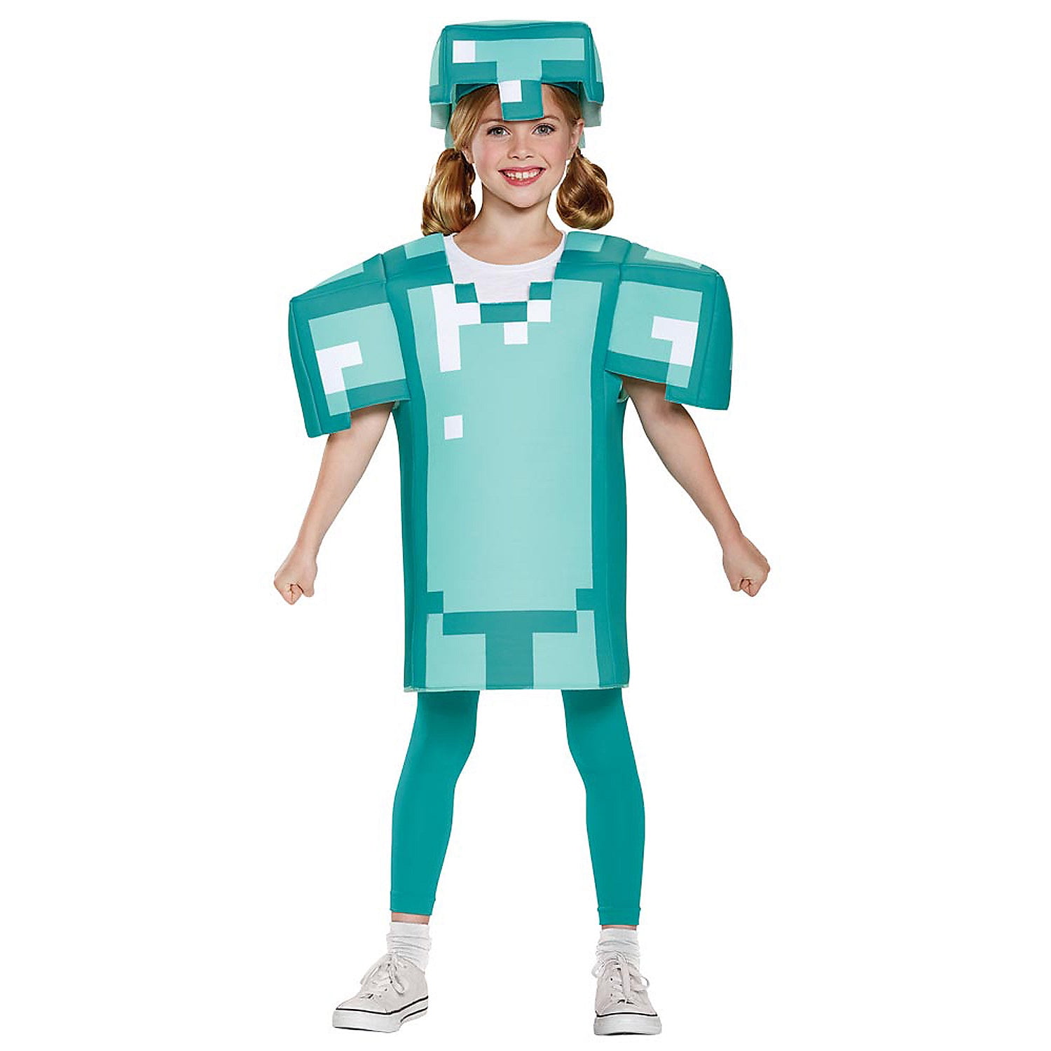 Disguise Boys' Classic Minecraft Armor Tunic Costume - Size 4-6 ...