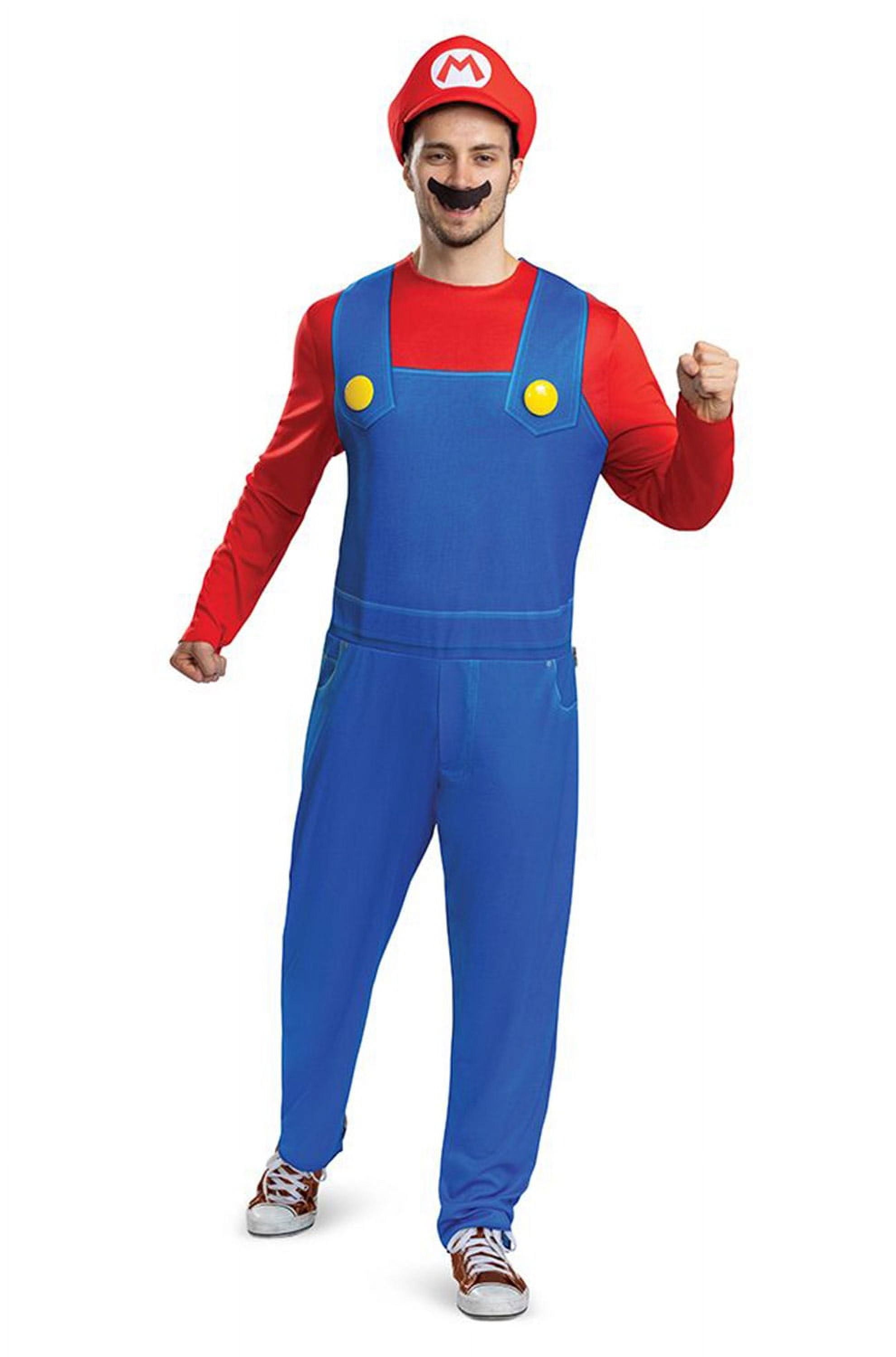 Disguise DG157239SXS Classic Elevated Super Mario Bros Costume for ...