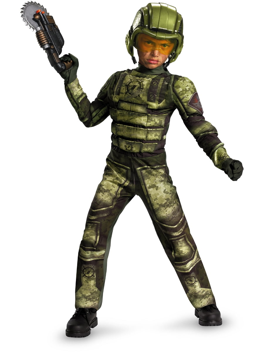 Disguise Costumes Operation Rapid Strike Red Sector Foot Soldier Boy's ...