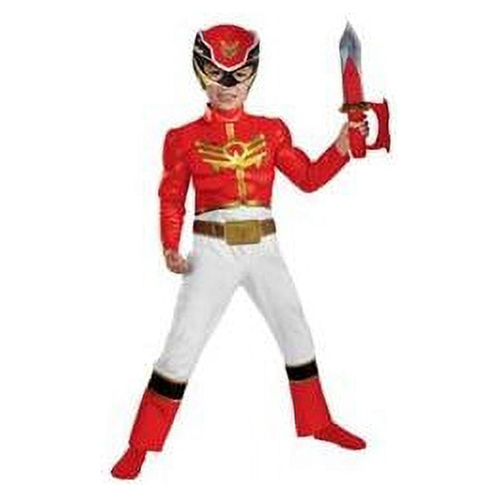 Disguise Costumes Power Rangers Megaforce Red Ranger Muscle Chest ...