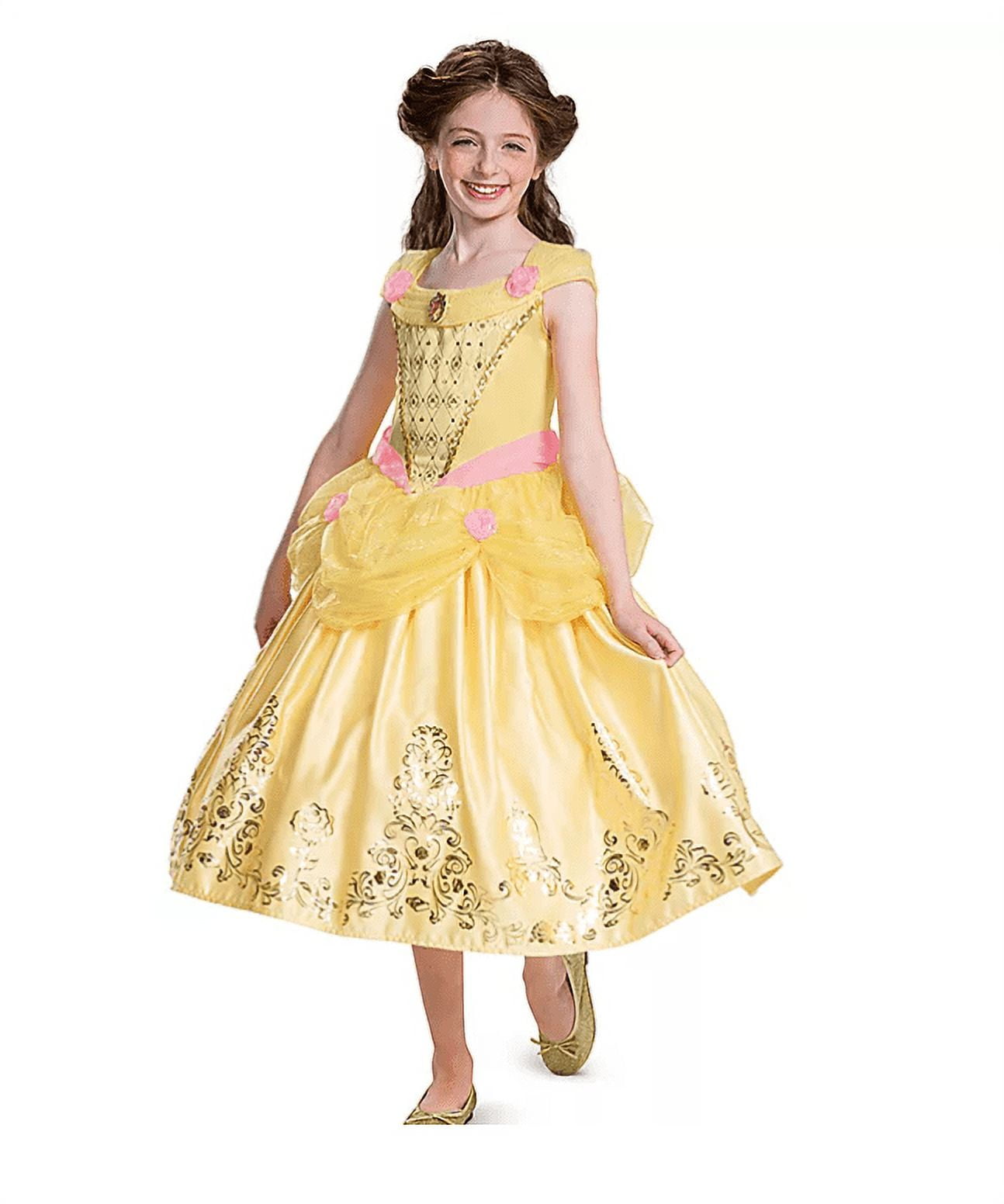 Disguise Girl's Prestige Disney Princess Dress Pretend Play Costume ...
