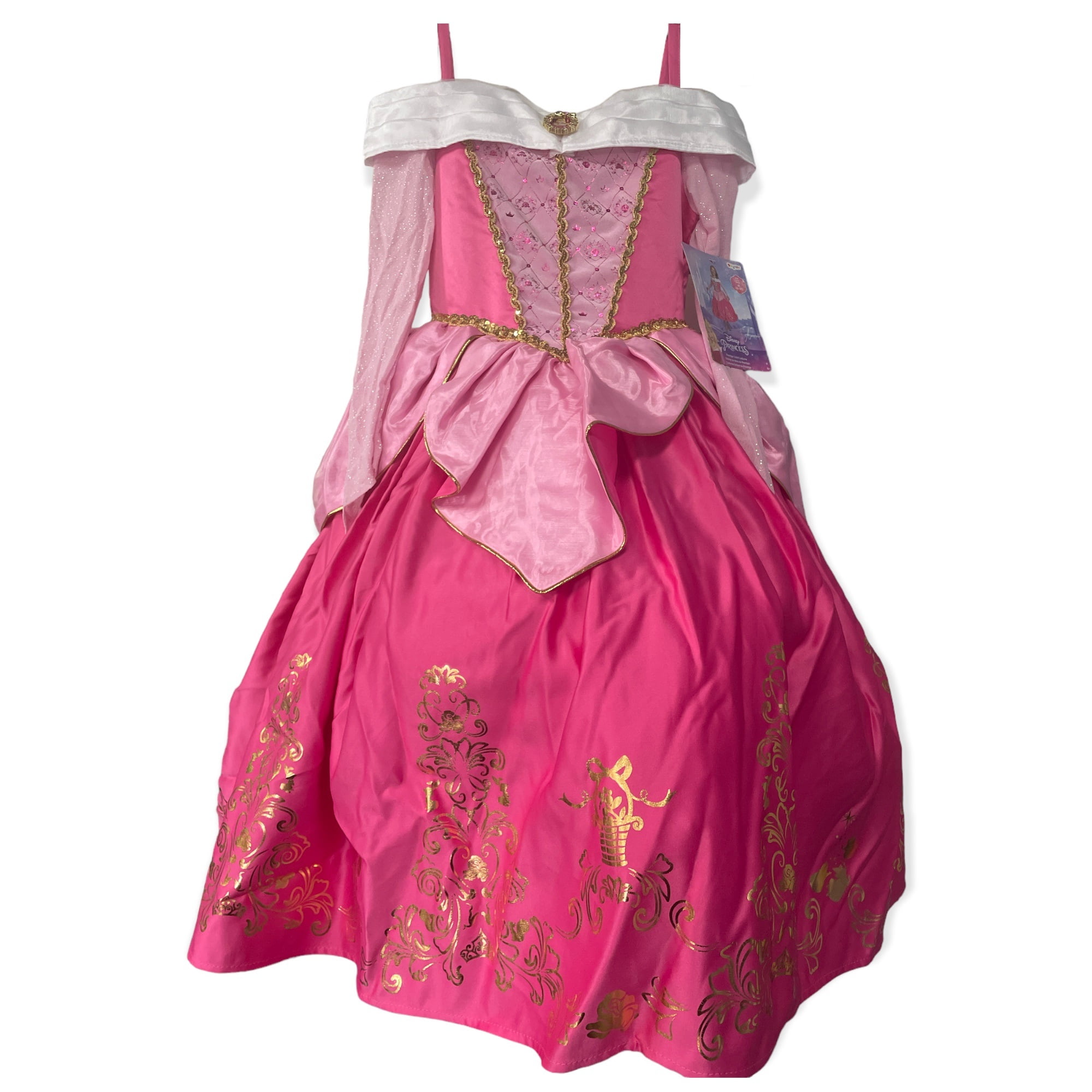 Disguise Girl's Prestige Disney Princess Dress Pretend Play Costume ...