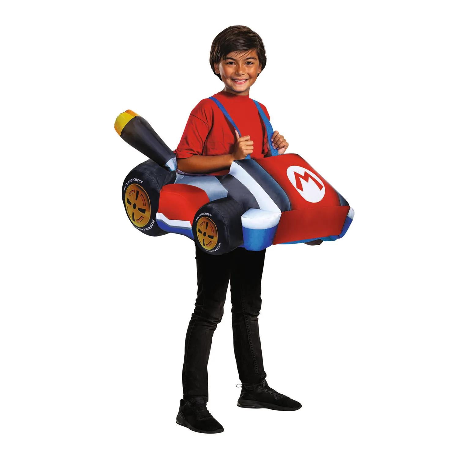 Halloween Disguise Kids' Inflatable Mario Kart Costume - One Size Fits ...