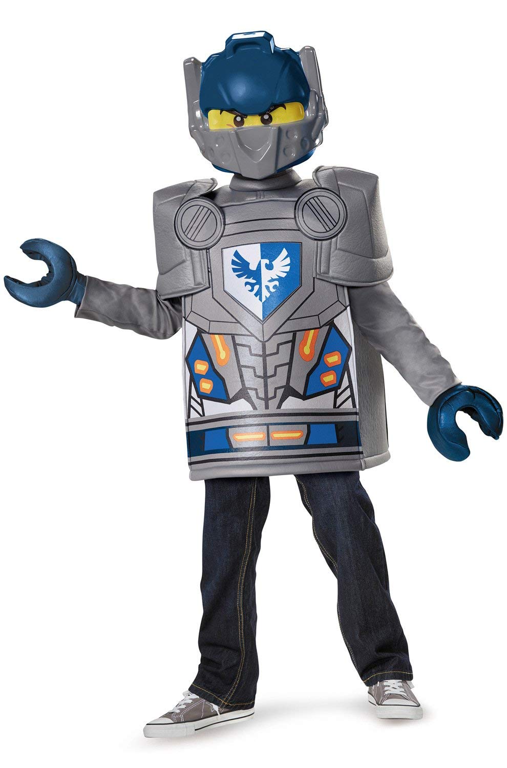 Disguise Lego Nexo Knights Clay Classic Boys Costume, Large 10-12 ...