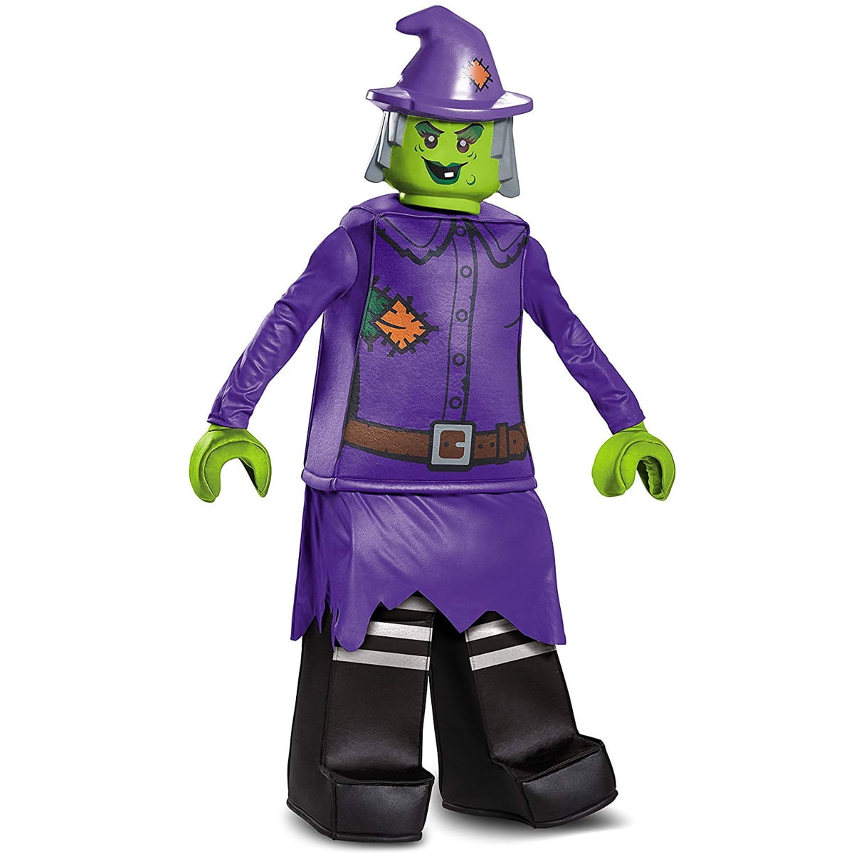 Disguise Lego Prestige Witch Costume for Kids, Child Girls or Boys ...