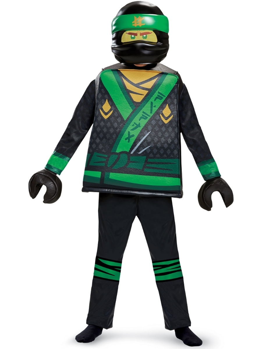 Disguise Lloyd LEGO Ninjago Movie Deluxe Costume Green - Walmart.com