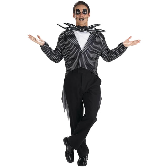Disguise Mens Jack Skellington Costume - Size Medium - Walmart Business ...