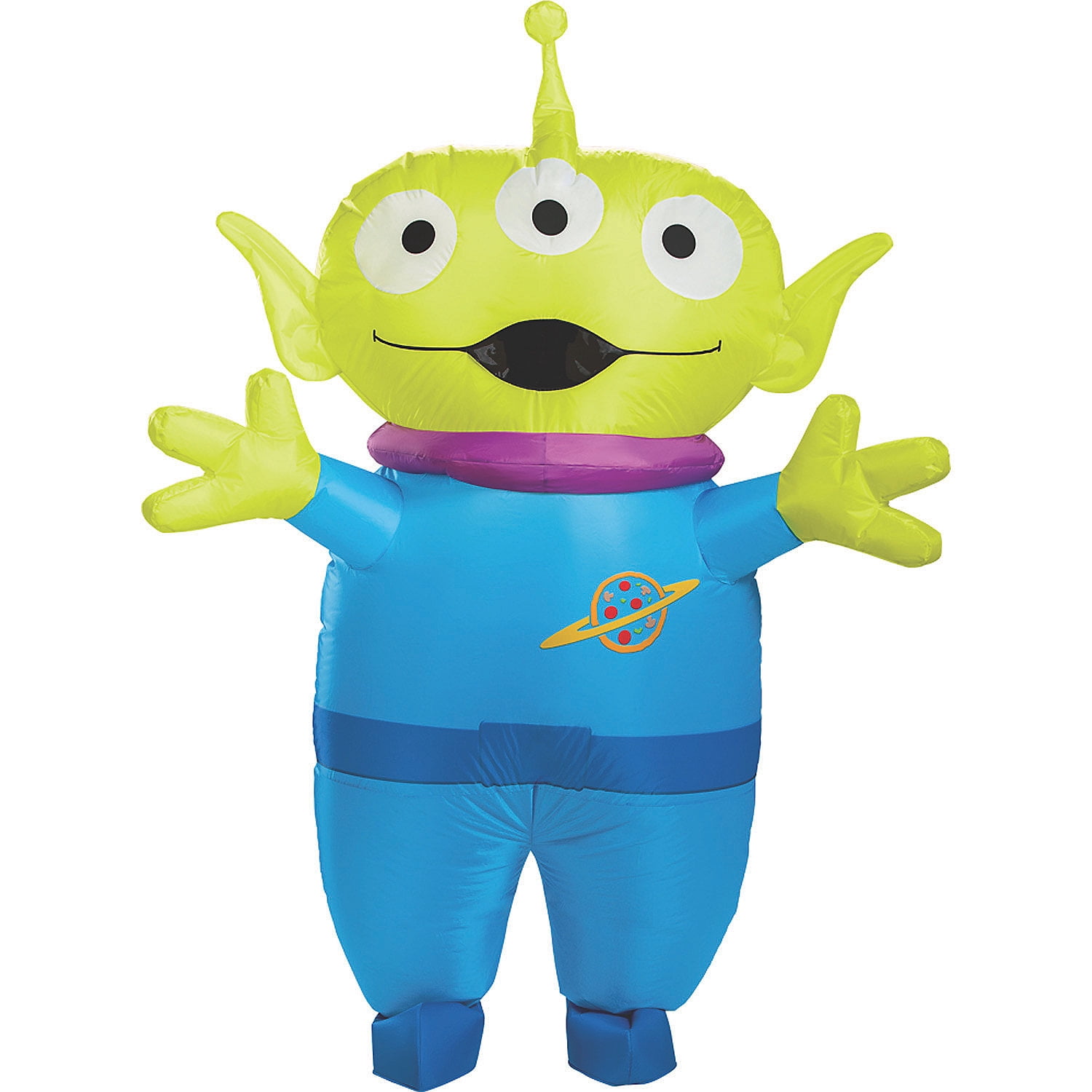 Disney Pixar Toy Story Inflatable Alien Costume for Adults, Halloween ...