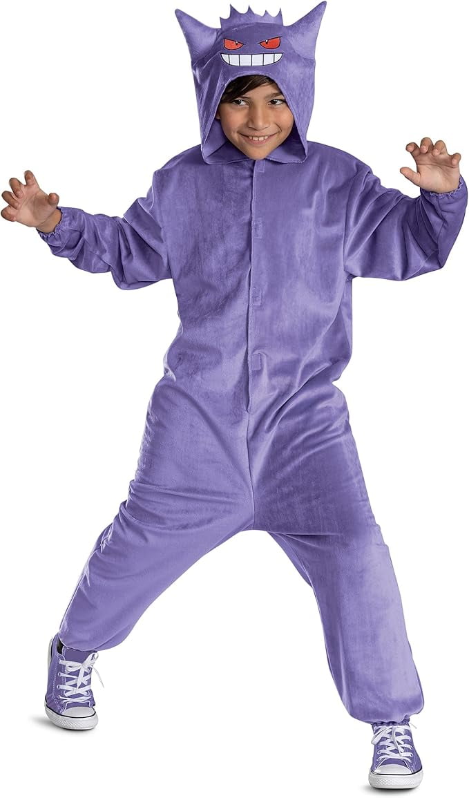 Disguise Pokemon Gengar Costume for Kids, Official Pokemon Outfit with ...