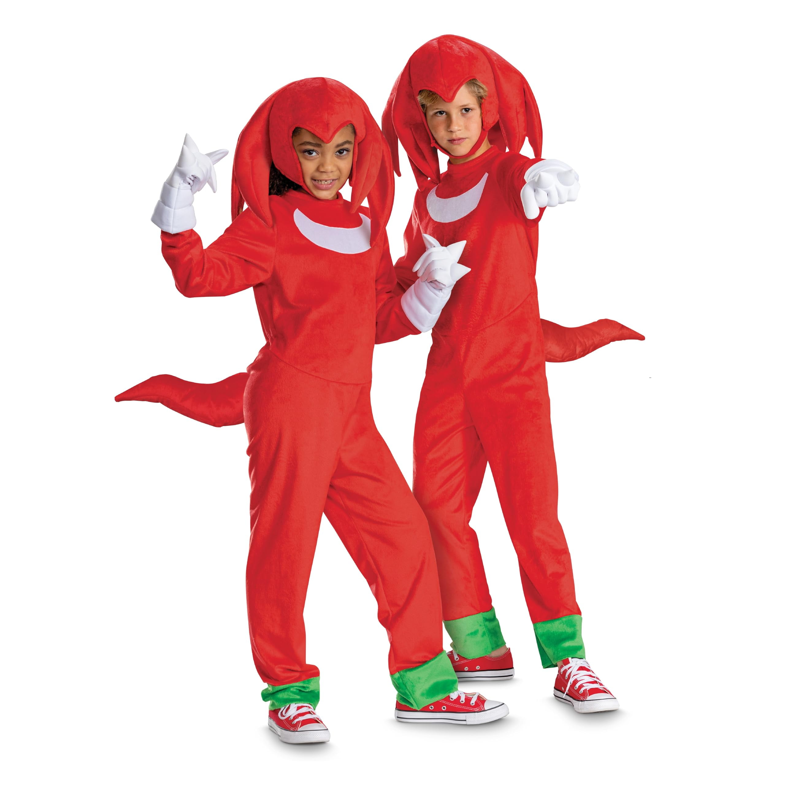 Disguise Kids Deluxe Sonic The Hedgehog 3 Knuckles The Echidna Costume ...
