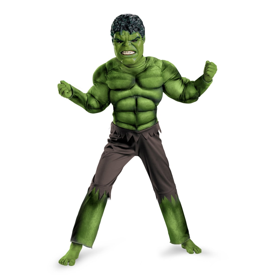 Disguise The Avengers Hulk Classic Muscle Chest Child Costume - Walmart.com