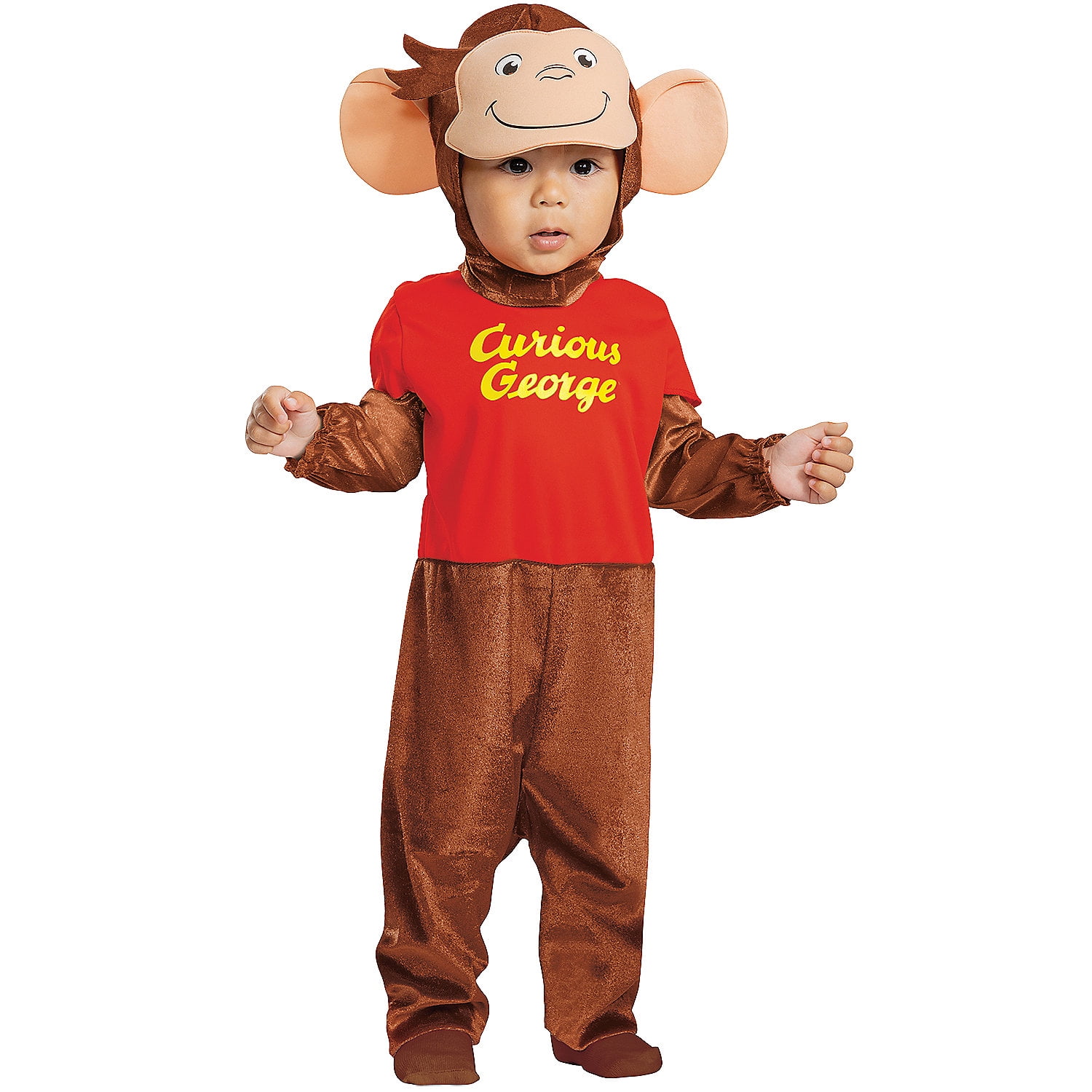 Disguise Curious George Halloween Costume Jumpsuit for Toddler Boys ...