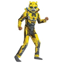 Toddler Classic Muscle Transformers Bumblebee T7 Costume - Medium 3T-4T ...