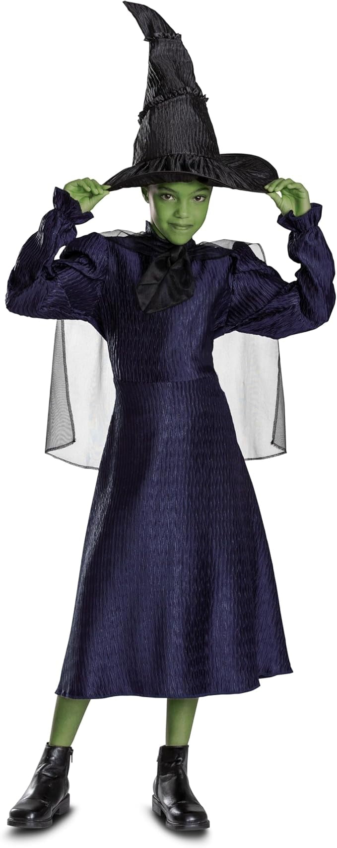 Disguise Wicked Elphaba Costume, Official Wicked Movie Costume Outfit for Girls, Size (4-6x ...