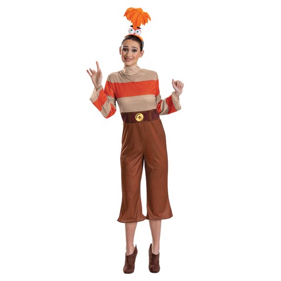 Disguise - Women's Deluxe Disney/Pixar Inside Out 2 Orange Anxiety ...