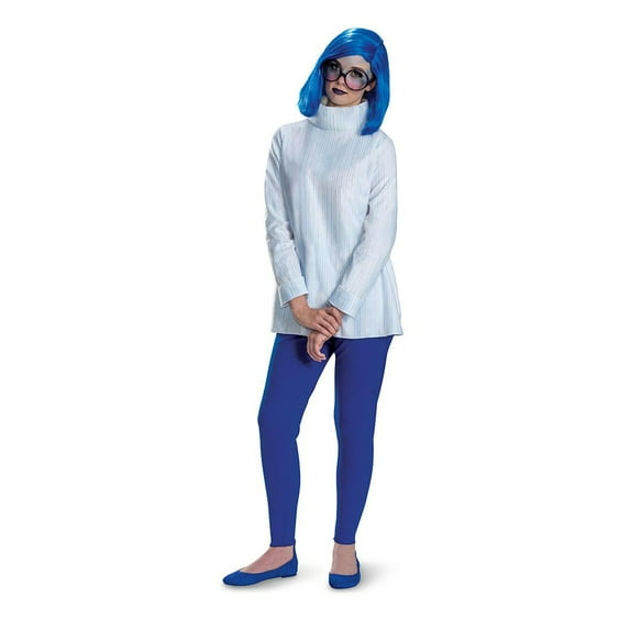 Disguise Disney Pixar Inside Out Sadness Deluxe Adult Costume | XL (18 ...